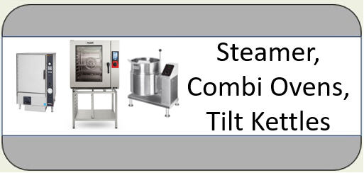 Steamer-Combi-Kettle - Discounted Vulcan restaurant cooking equipment