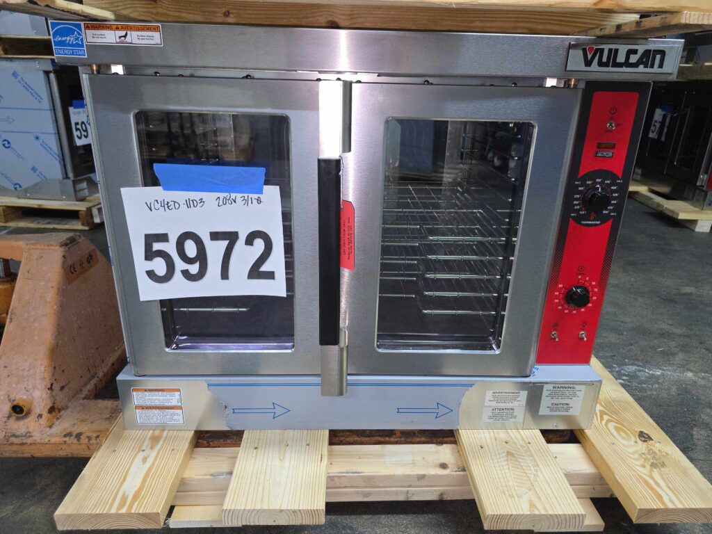 5972 Vulcan VC4ED Full Size Convection Oven, Awesome