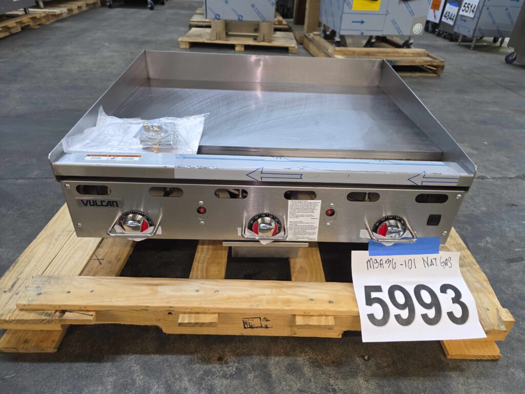 5993 Vulcan MSA36-101 thermostat griddle, superior