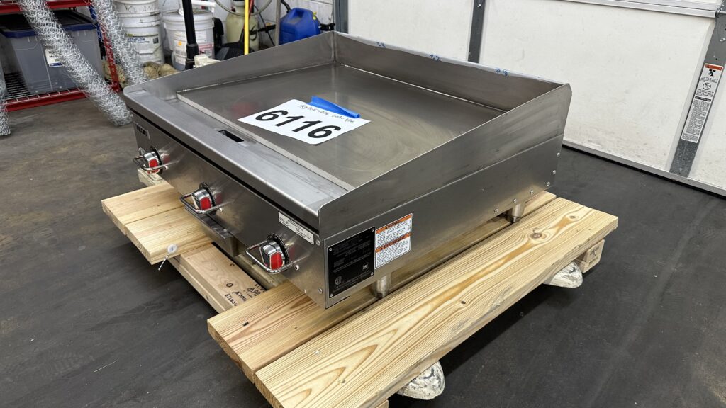 6116 Vulcan HEG36E-RR 36" Electric Griddle, Fast Recovery